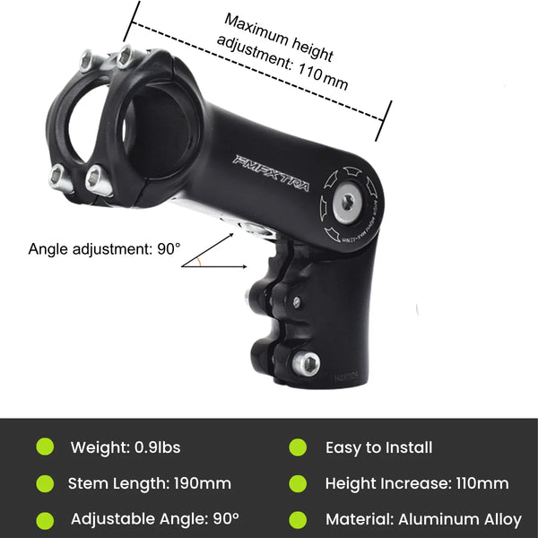 Adjustable Handlebar Stem | Aipas Bike LLC